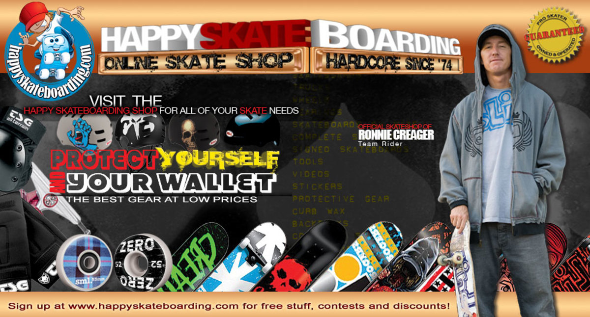 Ronnie Creager, happy skateboarding - TransWorld SKATEboarding Magazine