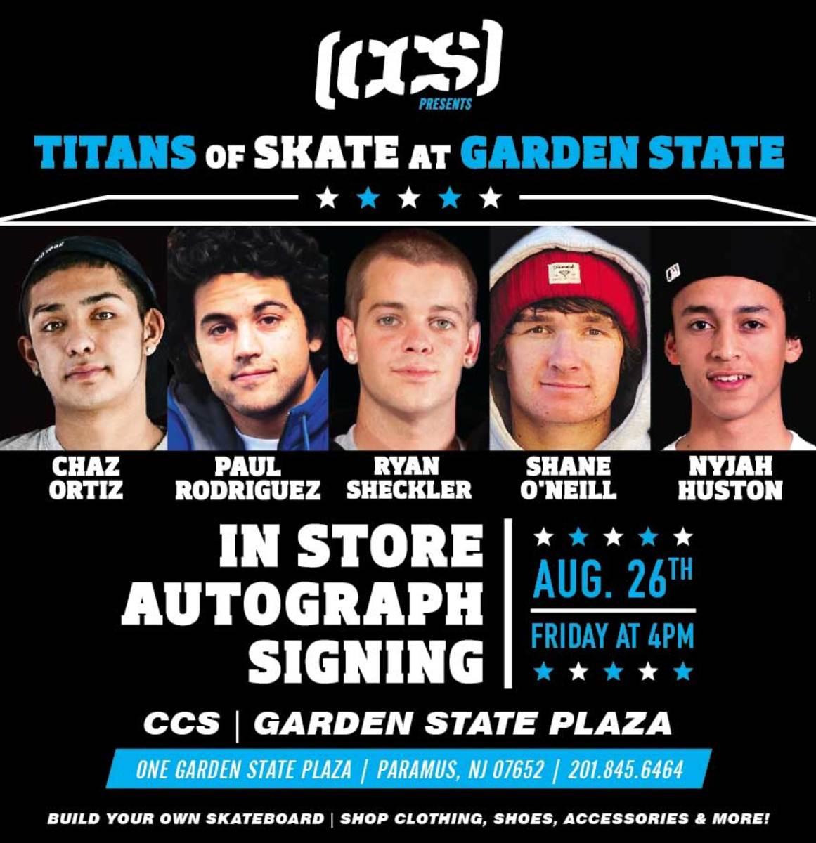 CCS Titans Of Skate Signing - TransWorld SKATEboarding Magazine