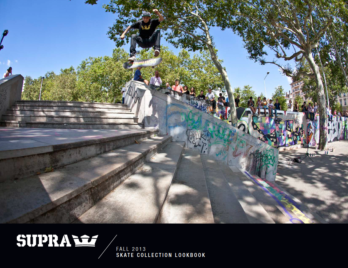 SUPRA Fall 13 Skate Collection Lookbook