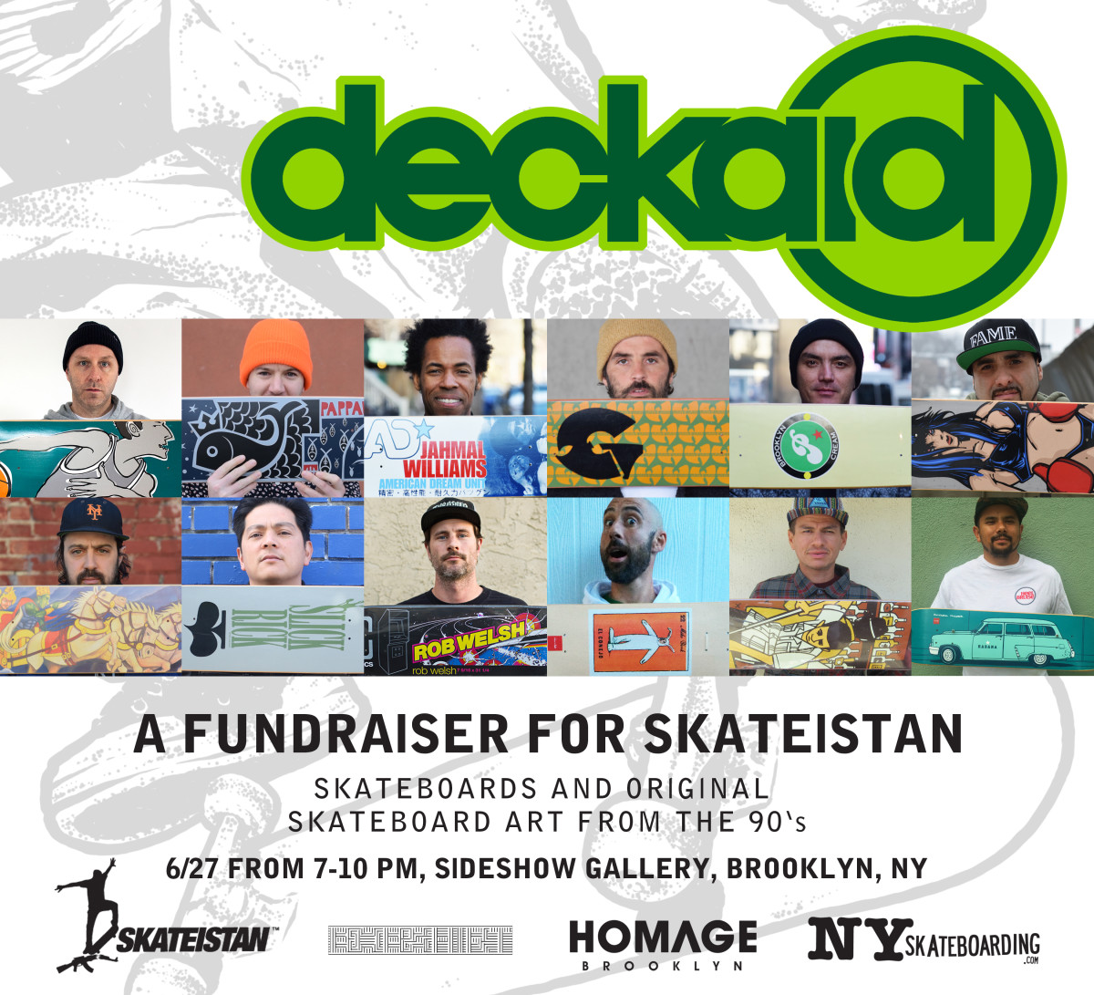 Deckaid Fundraiser For Skateistan