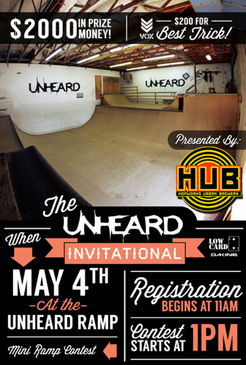 Unheard Mini Ramp Contest