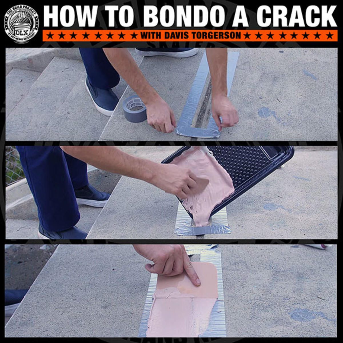 The Build Project: How To Bondo A Crack