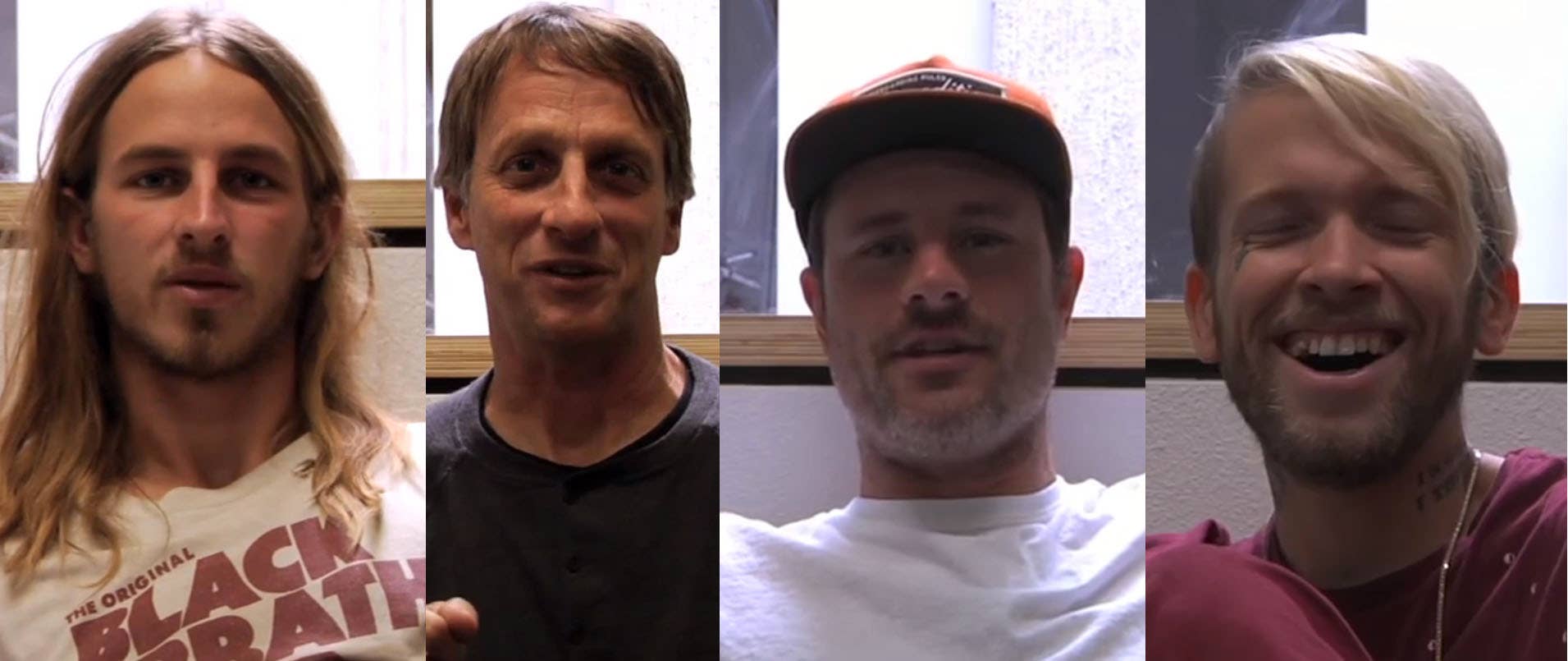 On The Crail Couch: Riley & Tony Hawk, Jereme Rogers, Rob Welsh ...