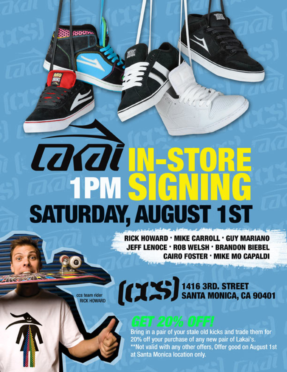 Lakai Signing @ CCS