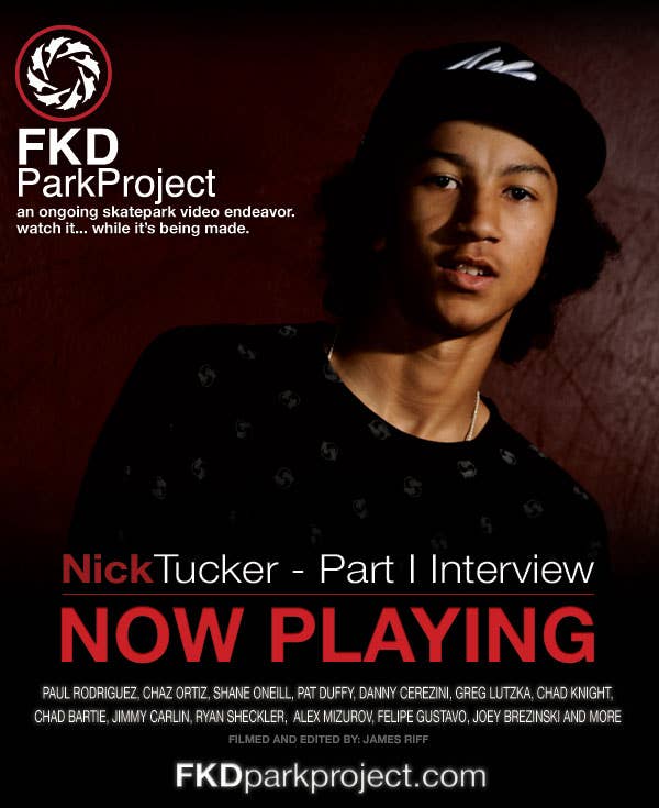 Nick Tucker @ The FKD Park Project