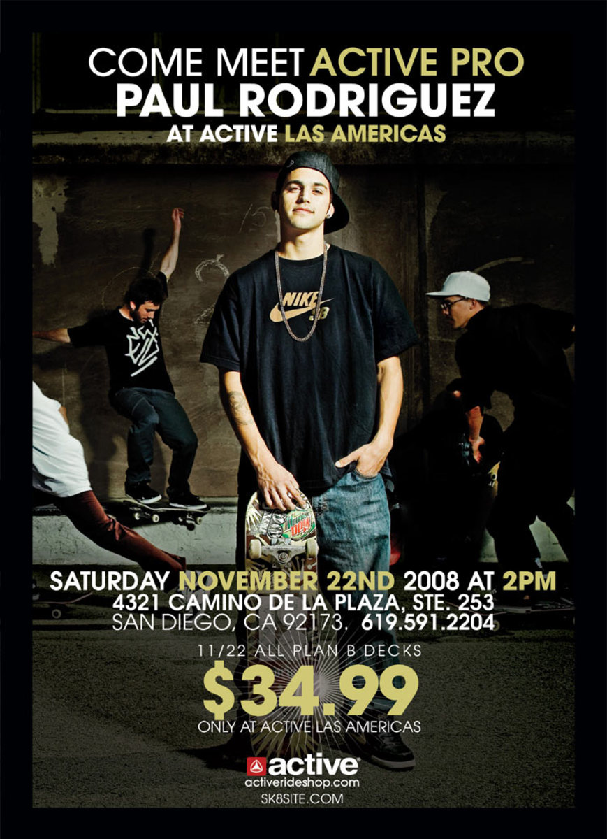 Meet Paul Rodriguez At Active, Too