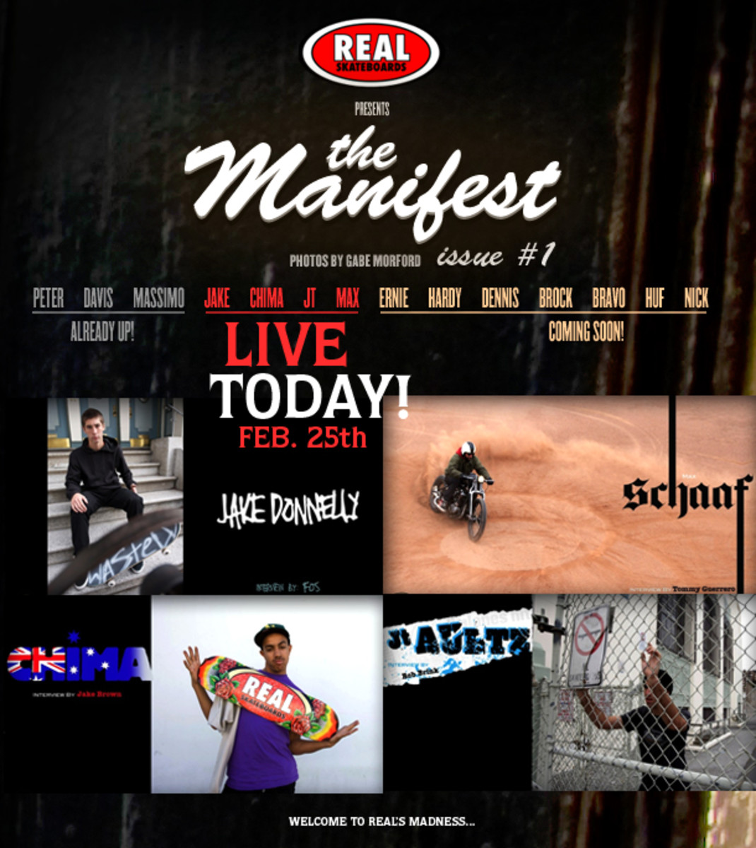 Real, manifest, chima, max, JT, Jake, Donnelly, Ferguson, Schaaf, Aultz