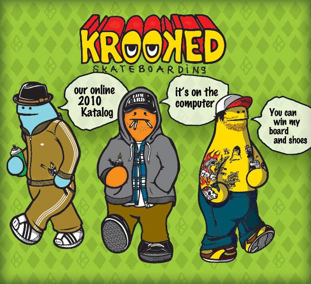 Krooked Skateboards Logo