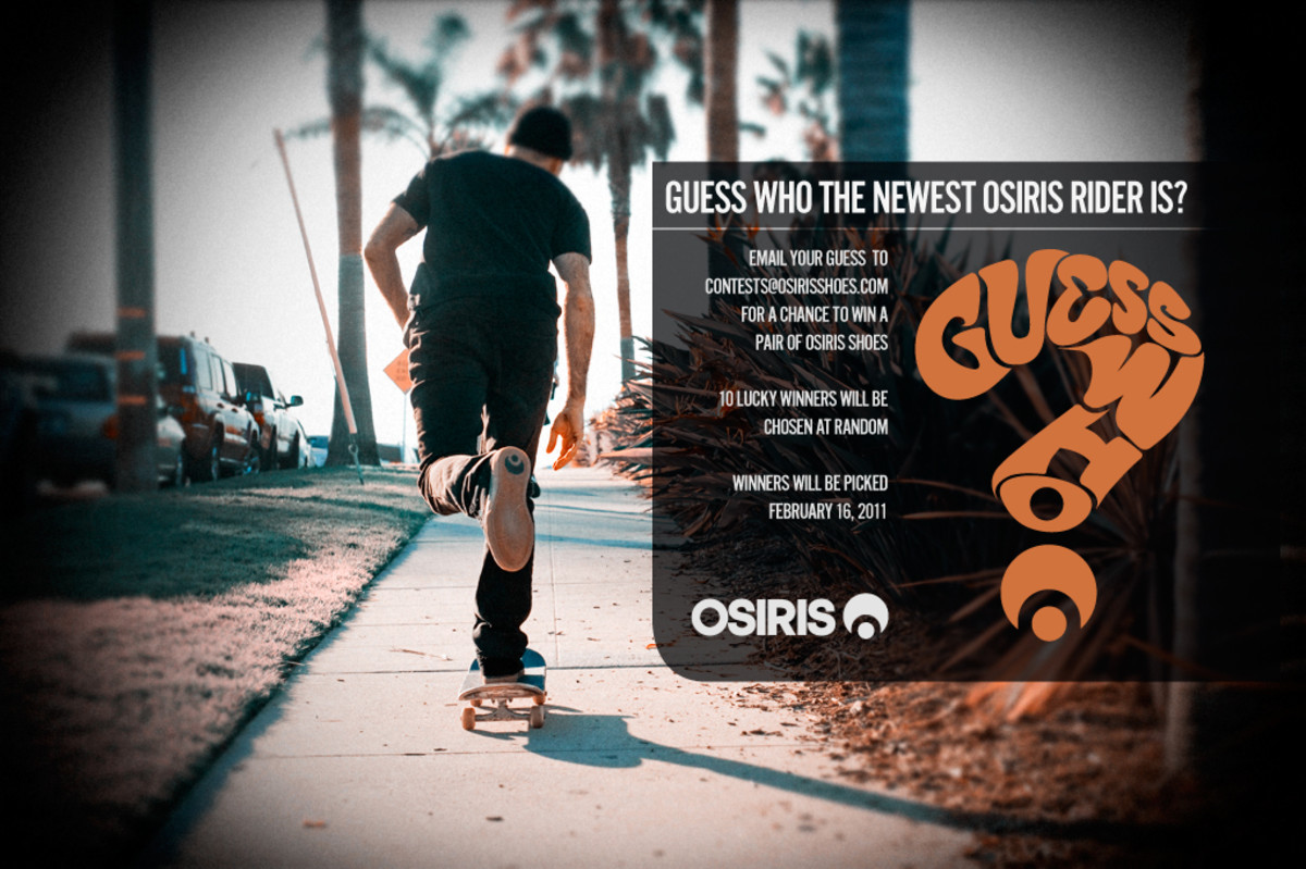 Osiris Guess Who Contest - TransWorld SKATEboarding Magazine