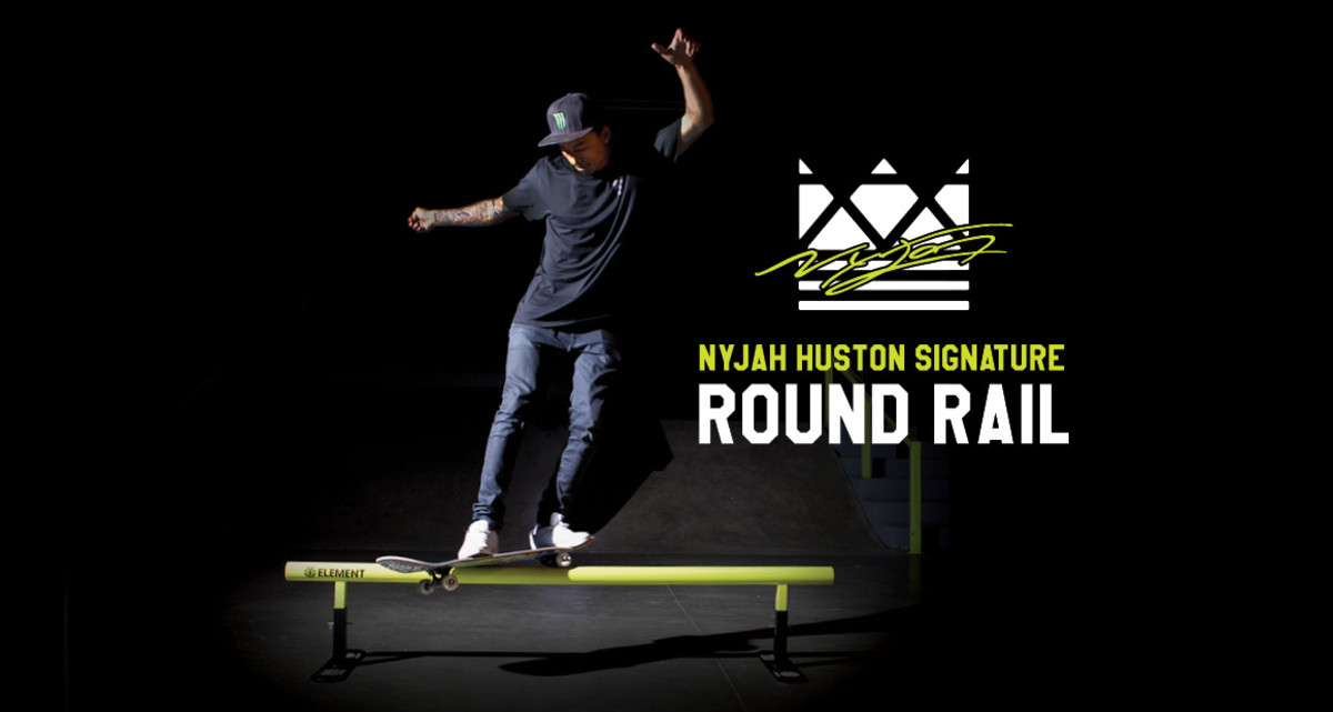 Element Nyjah Huston Round Rail - TransWorld SKATEboarding Magazine