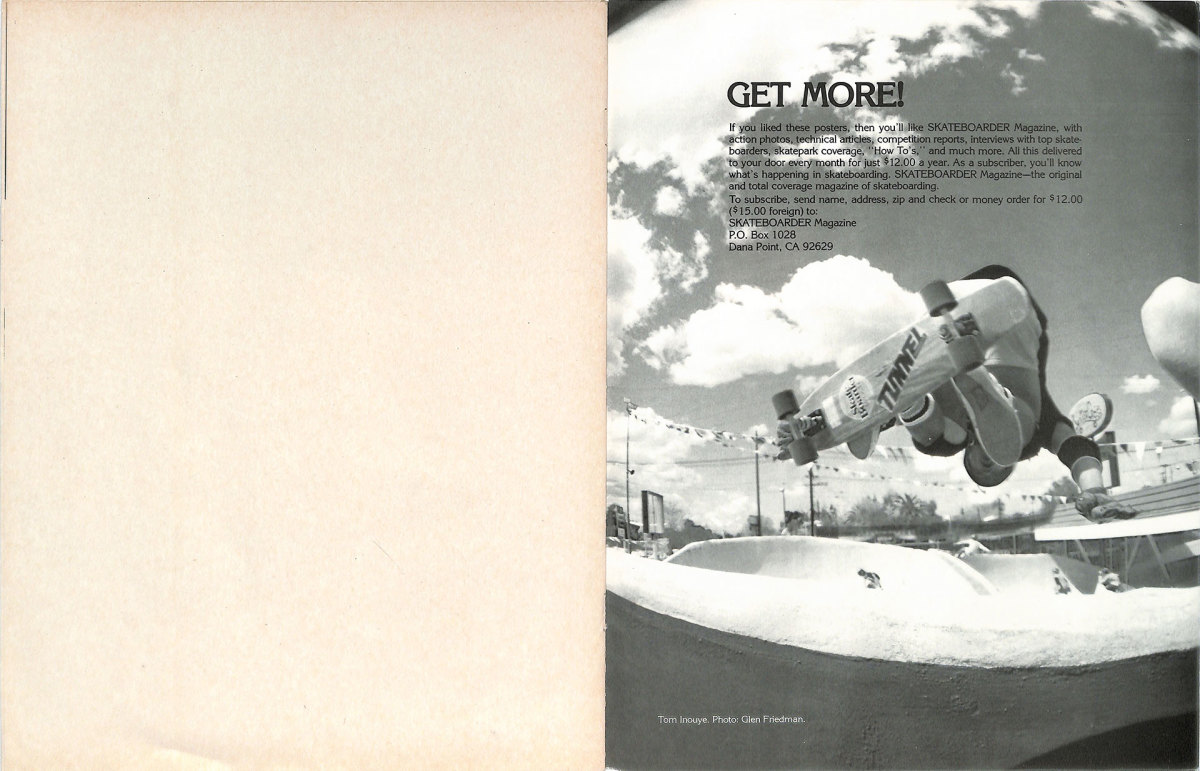 Skateboarder Magazine Poster Issue