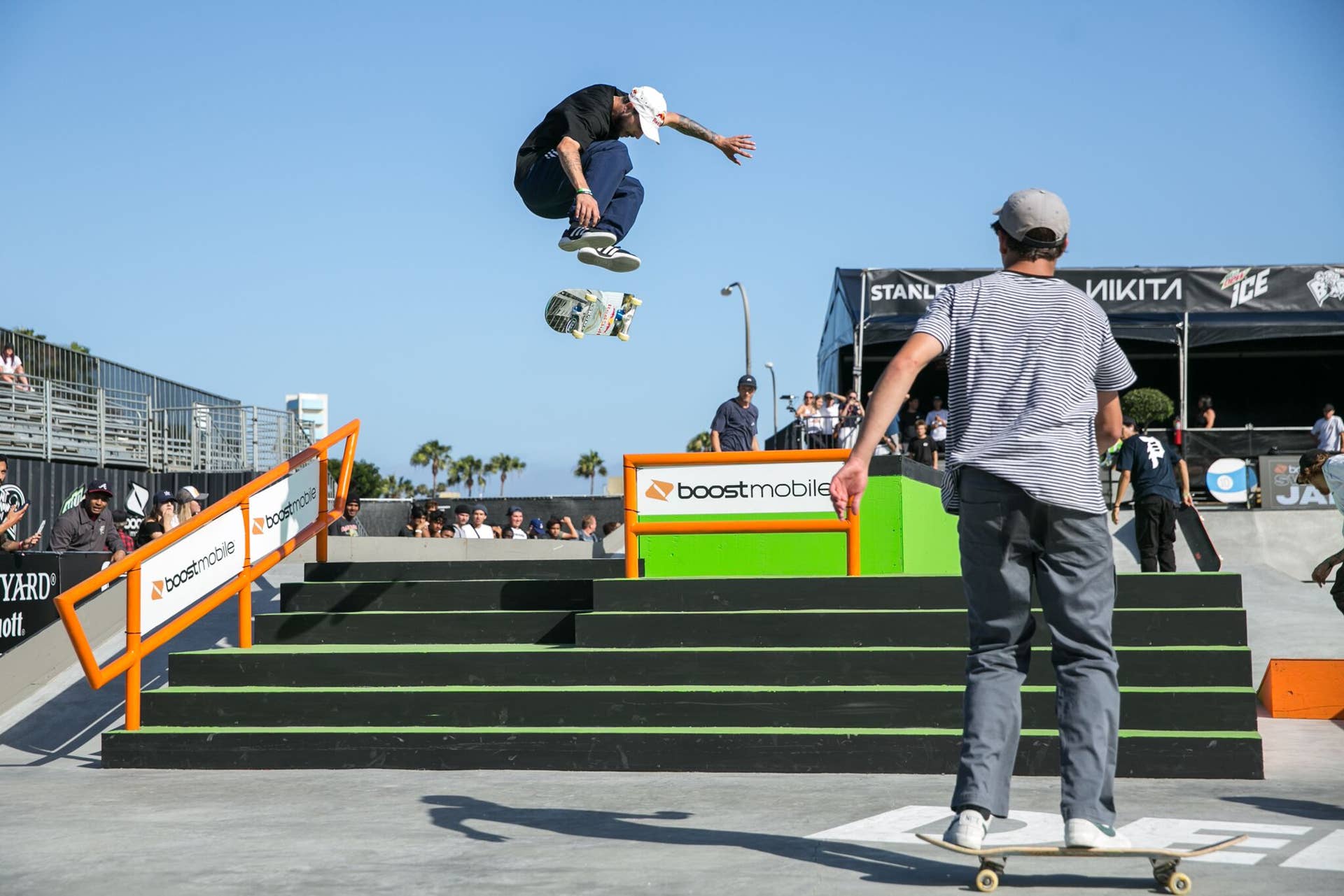 Carlos Ribeiro Awarded "Best Trick" In Boost Mobile Switch Jam