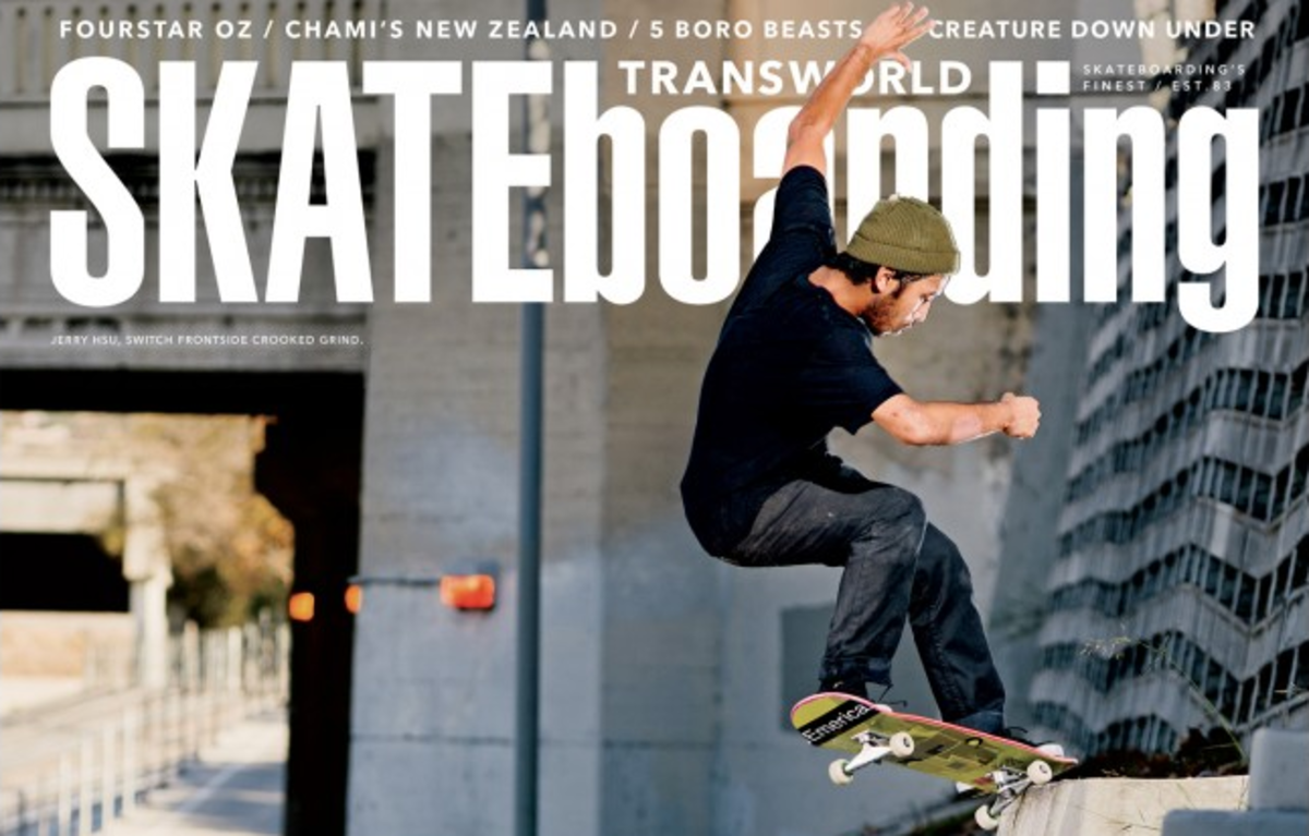Hot Off The Press: Jerry Hsu, June 2014 - TransWorld SKATEboarding Magazine