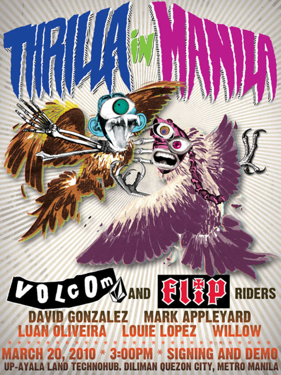 Thrilla in Manila Flip Tour