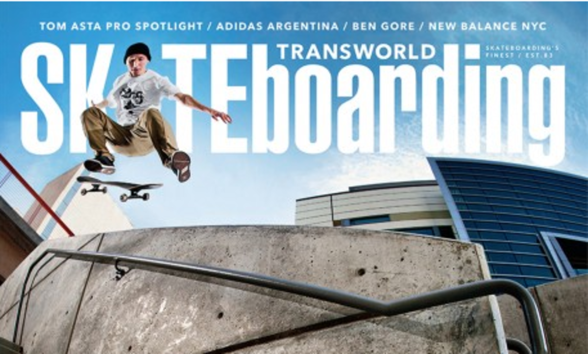 Hot Off The Press: Tom Asta, April 2014 - TransWorld SKATEboarding Magazine