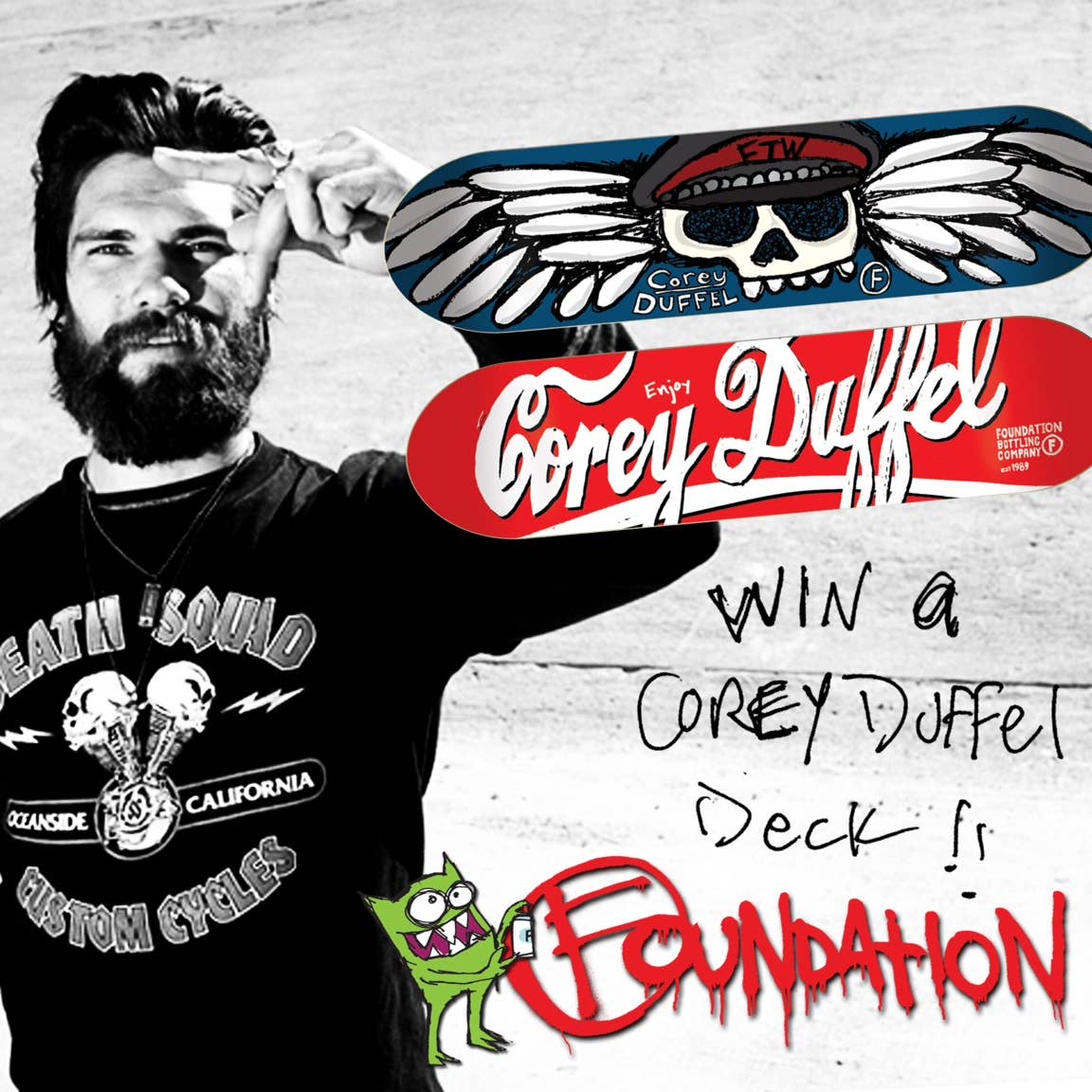 Win A Duffel Deck