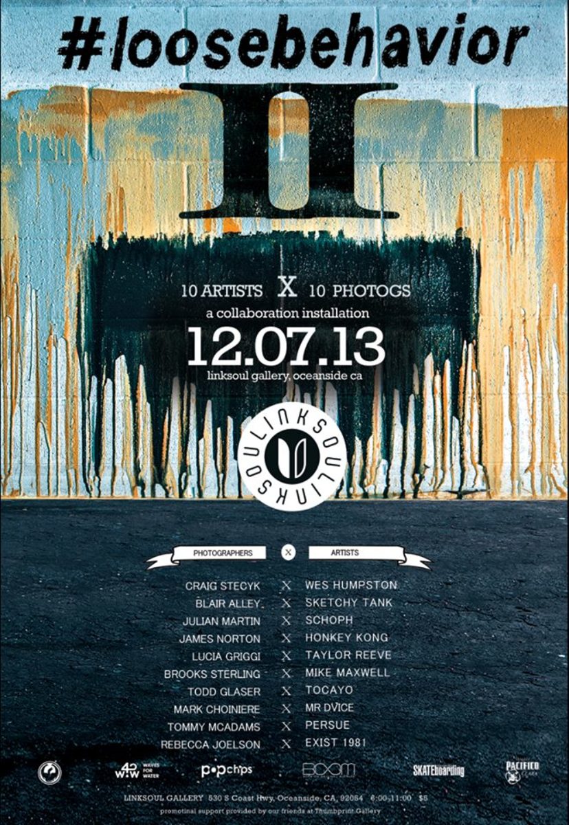 Loose Behavior II Art Show Dec 7 Oceanside