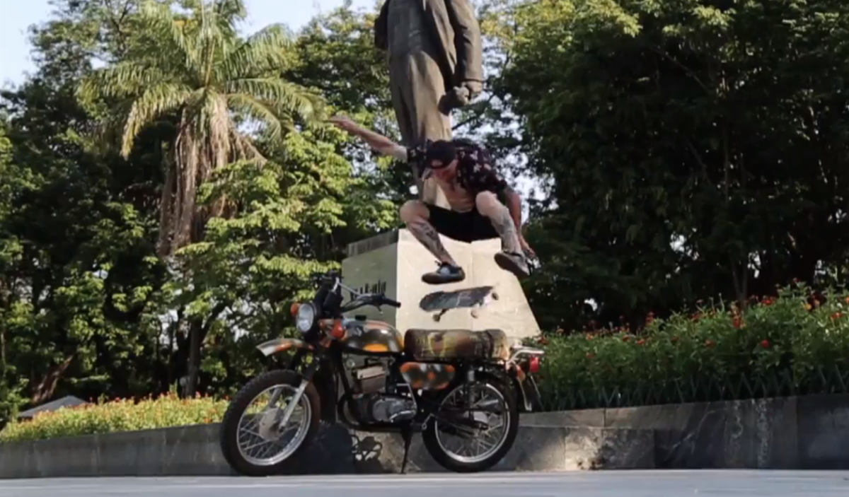 Jamie Thomas in Vietnam for Roark Revival