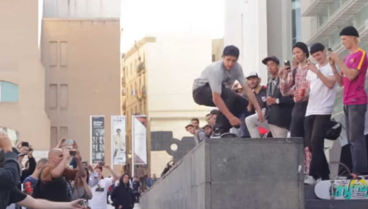 Macba Life, Aurélien Giraud's Hardflip at the Big Gap - TransWorld ...
