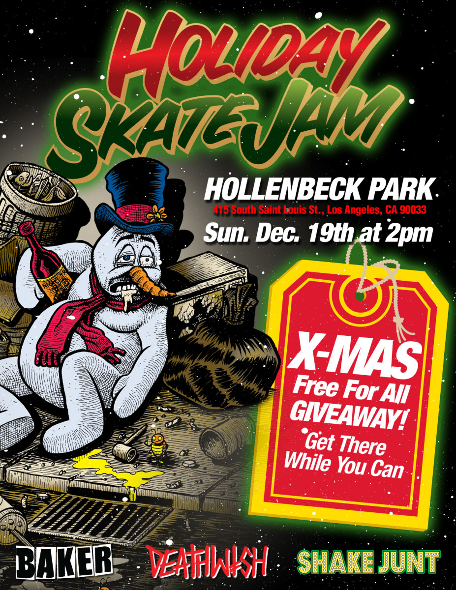 Baker/Deathwish/Shake Junt Holiday Skate Jam
