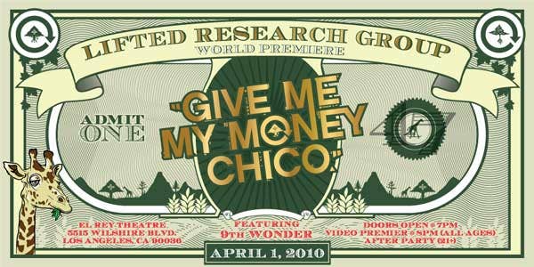 Give Me My Money Chico Premiere April 1 - TransWorld SKATEboarding Magazine