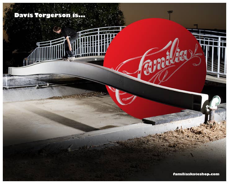 Davis Torgerson On Familia - TransWorld SKATEboarding Magazine