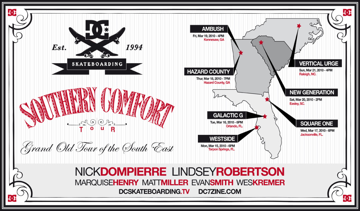 DC Southern Comfort Tour