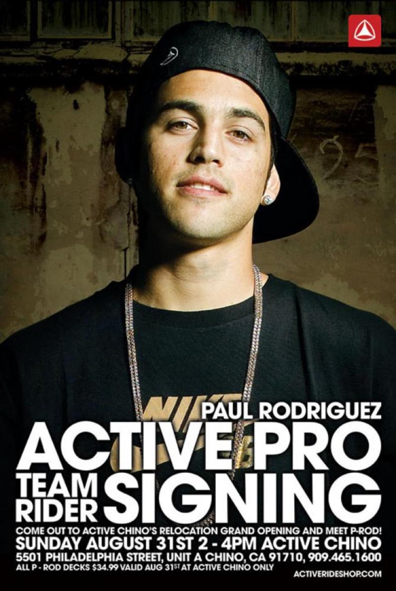 Paul Rodriguez Signing @ Active Chino