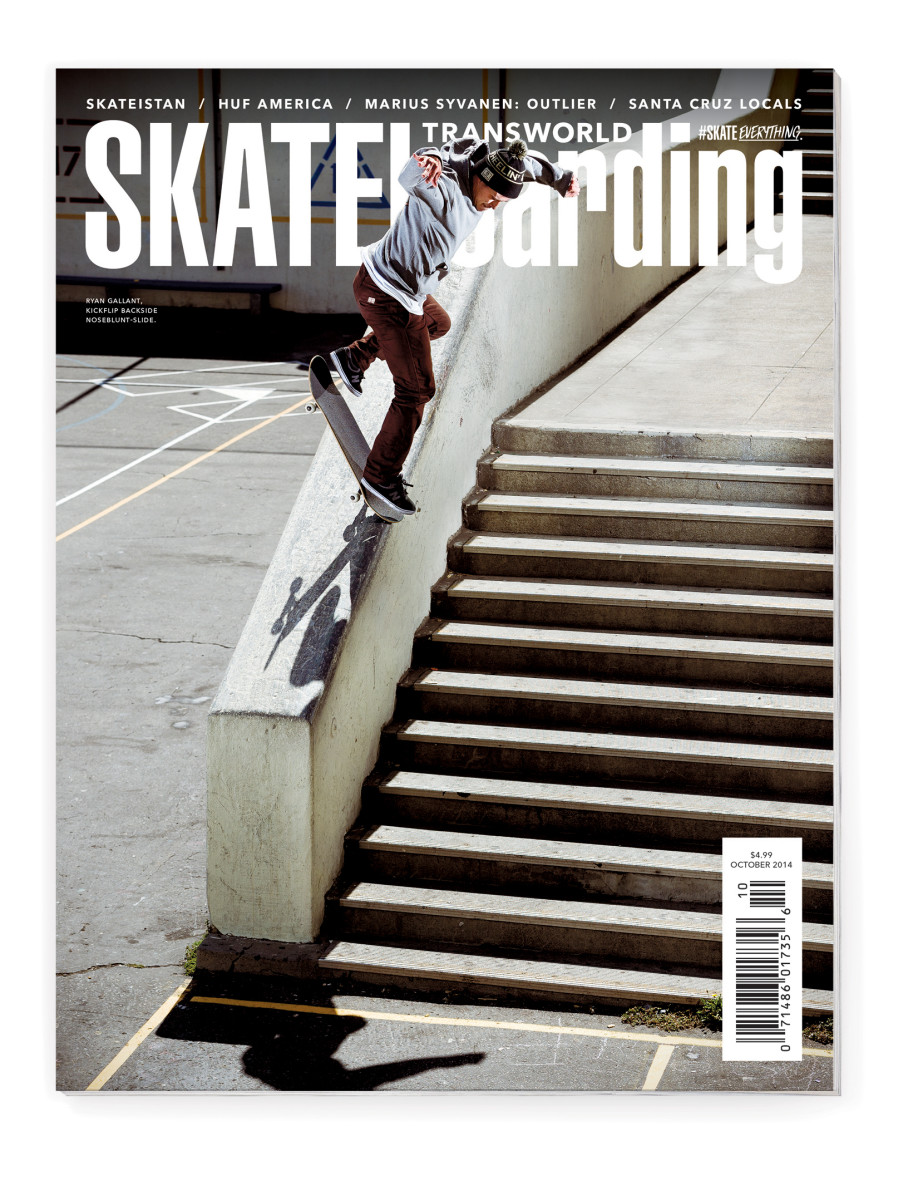 In This Issue: October 2014 - TransWorld SKATEboarding Magazine