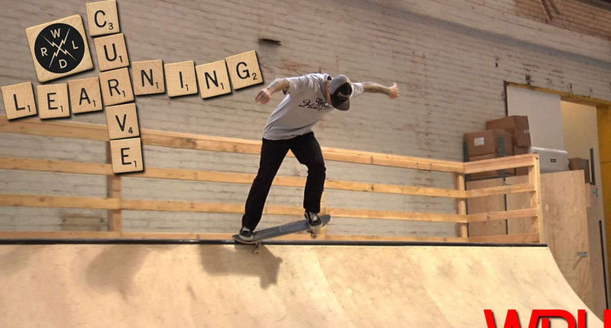 Learning Curve: Mike Franklin Backside Crooked Grinds on Transition