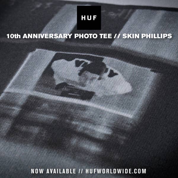 HUF 10th Anniversary Photo T x Skin Phillips