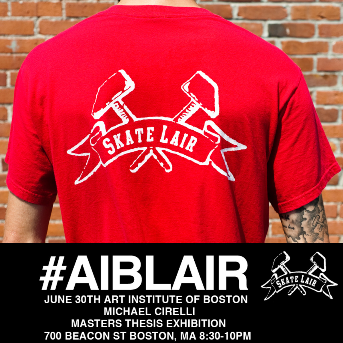 Michael Cirelli/Skate Lair Thesis Exhibition