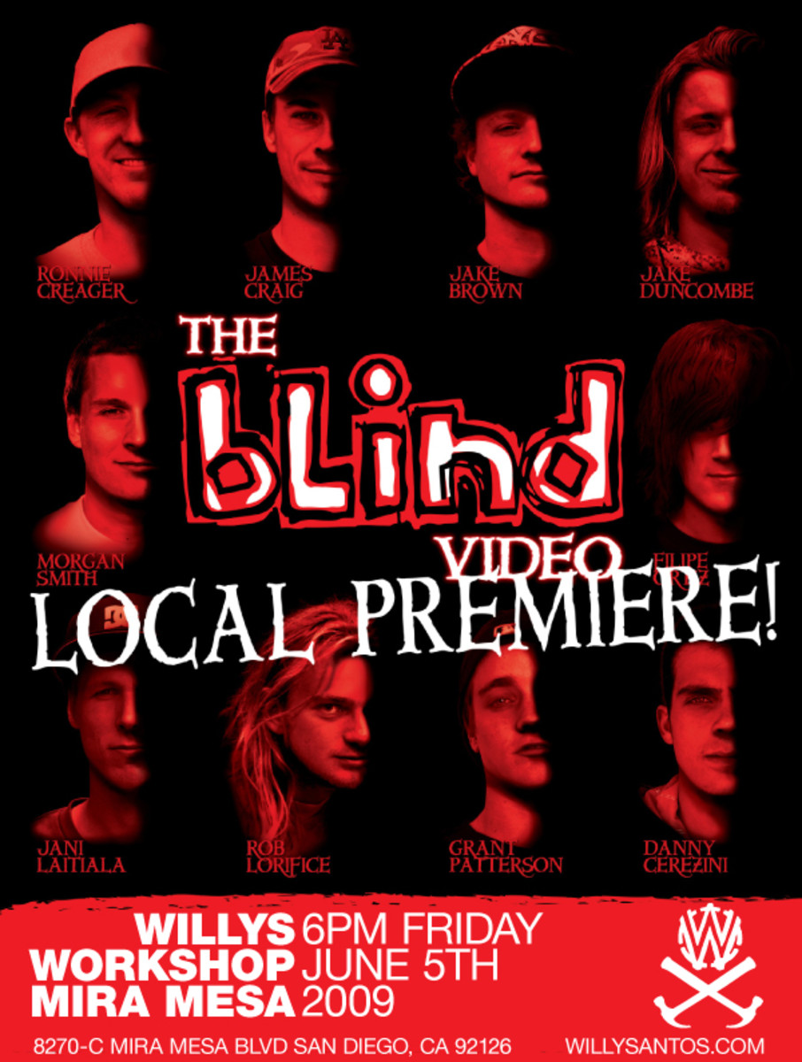 Willys Workshop Blind Premiere - TransWorld SKATEboarding Magazine
