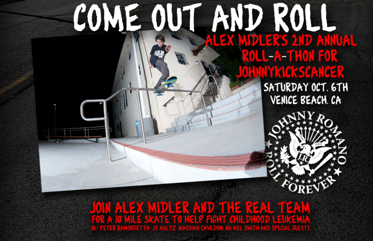 Alex Midler's 2nd Annual Roll-A-Thon - TransWorld SKATEboarding Magazine