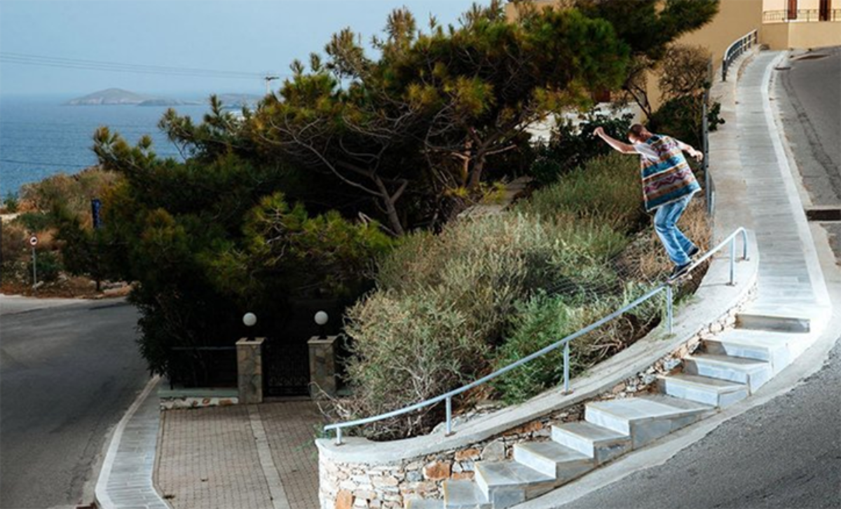 Skating Greek islands in search of the Blu Enigma