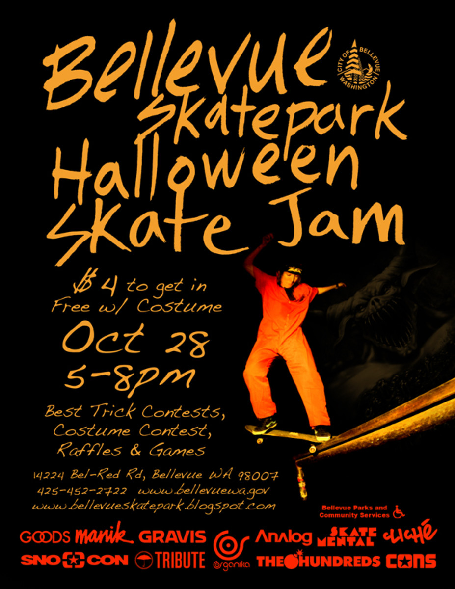 Bellevue Skatepark Halloween Jam