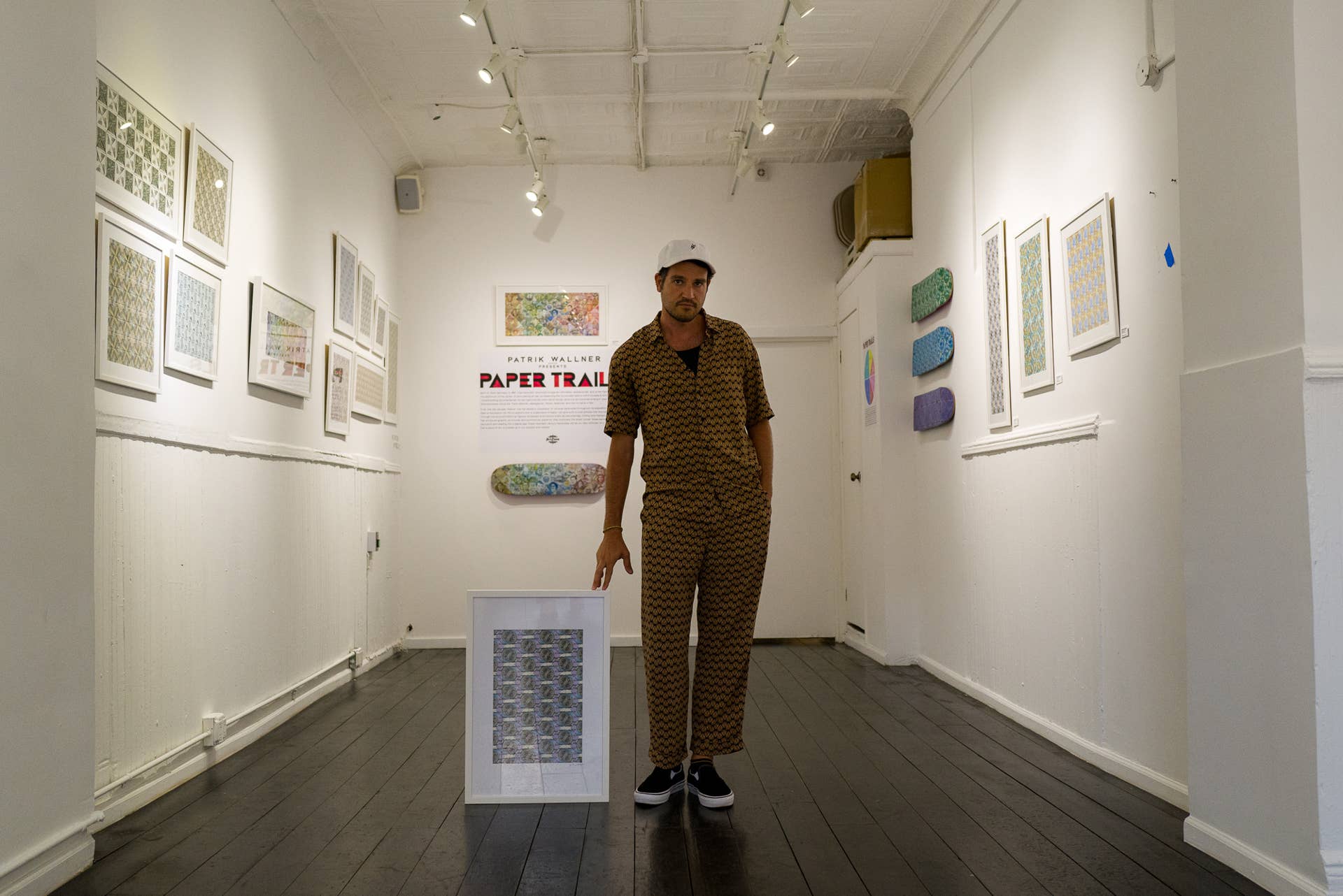 Patrik Wallner's Paper Trails Opening in NYC
