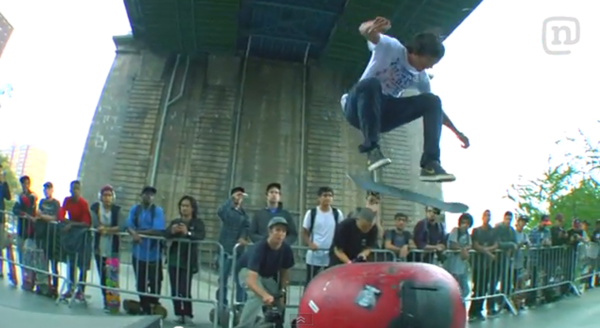 Nike SB Team Slo Mo'd In NYC