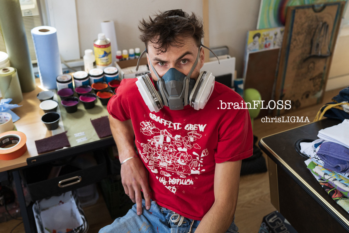 Brain Floss: The Airbrush Art of "Ligma" Chris