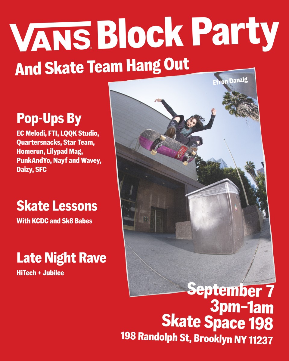 Vans Block Party in Brooklyn is coming this weekend, here's all the info