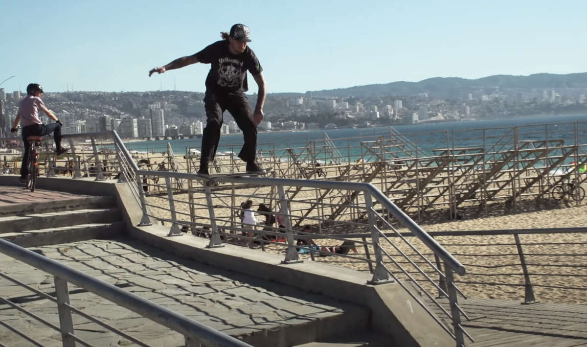Skate the spots of Chile with the CROC RIP Crew