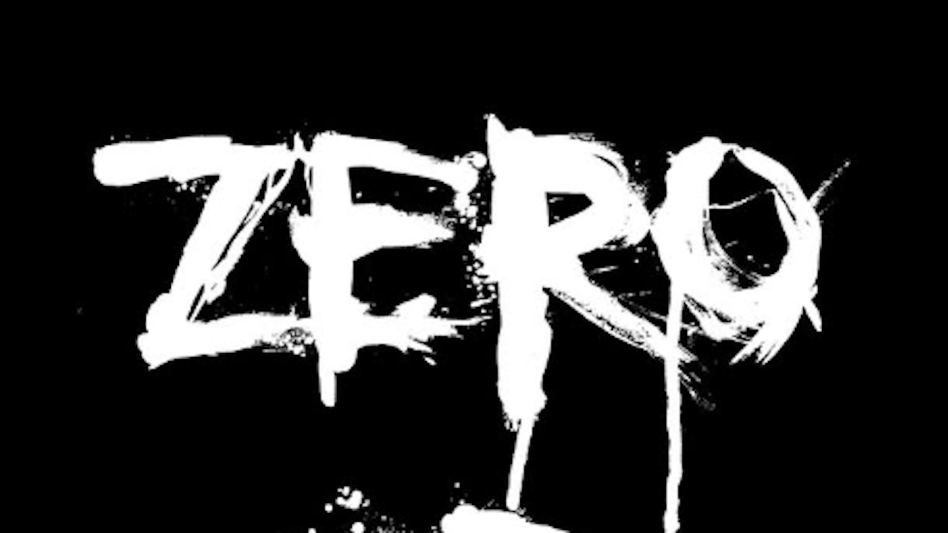 Logotipo De Skate Zero Tech Deck Zero (Bold Glitch Logo) Fingerboard
