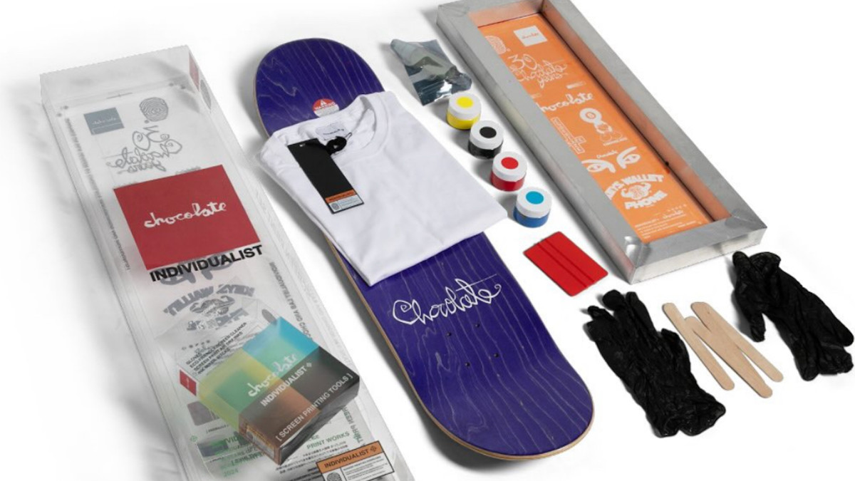 Look: Chocolate Skateboards Launches Epic DIY Screen Printing Kit