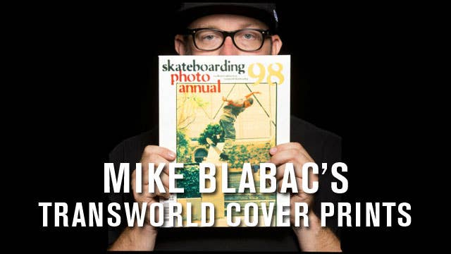 Mike Blabac's TransWorld Cover Prints Available - Skateboarding