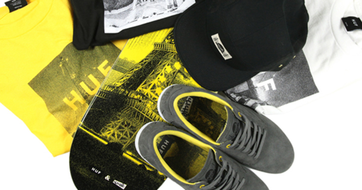 HUF x Cliché Collab - Skateboarding