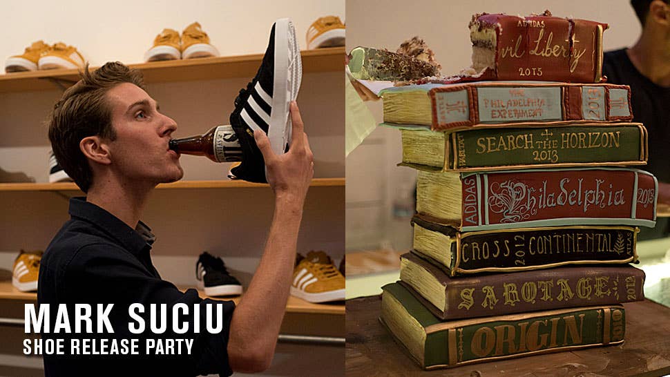 Mark Suciu Shoe Release Party - Skateboarding