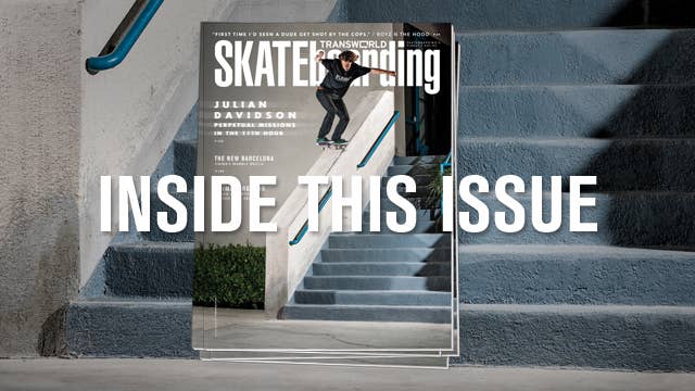 In This Issue: March 2013 - Skateboarding