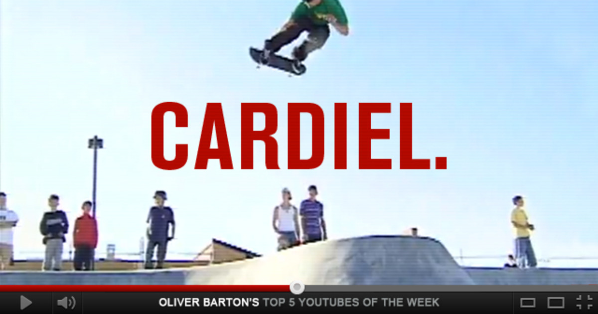 Oliver Barton's Top 5 YouTubes Of The Week: John Cardiel - Skateboarding