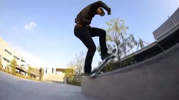 Chad Tim Tim on Silver Trucks - Skateboarding