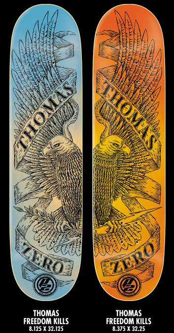 Jamie Thomas P2 Zero Decks - Skateboarding